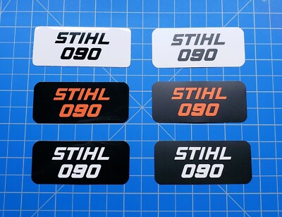 Vinyl Sticker for Stihl 090 Shroud Badge "Full Vinyl Overlay" | eBay