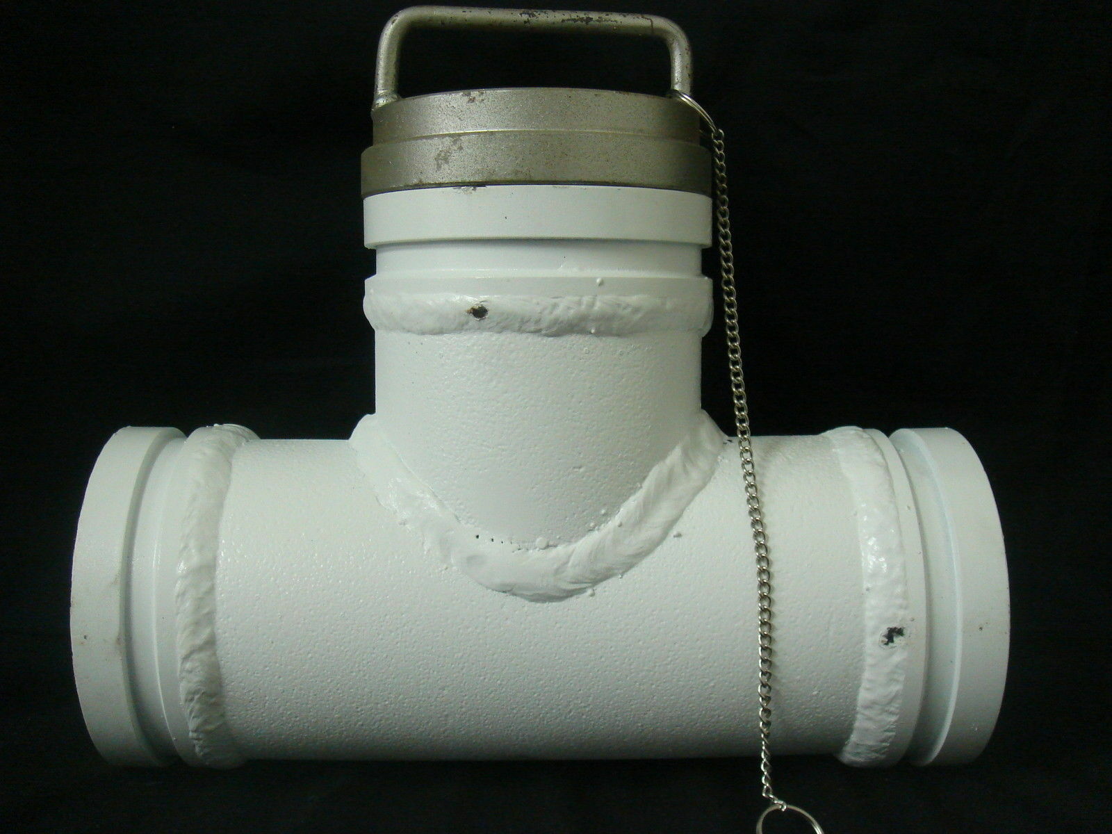 4" Slurry Cap for 4" Concrete Pipe T-Piece | eBay