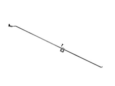 Mustang Trunk Lid Prop Rod Fastback 1969 - 1970 - Scott Drake | eBay
