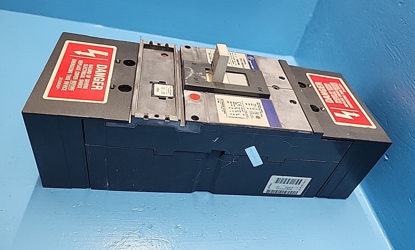GE SGHA36AT0600 600A 600V 3Pole Spectra RMS Circuit Breaker /w 450A ...