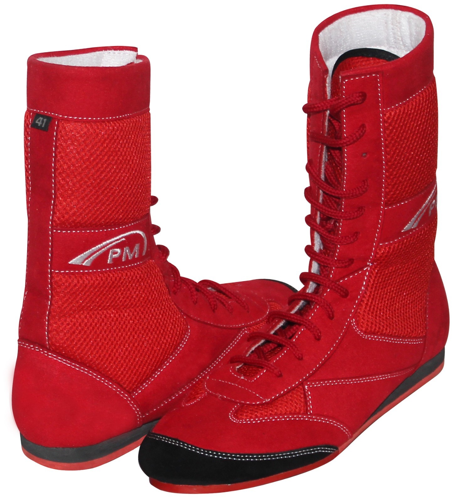 Boxing/ Wrestling Leather Boots in Junior and Adult sizes CLEARANCE ...