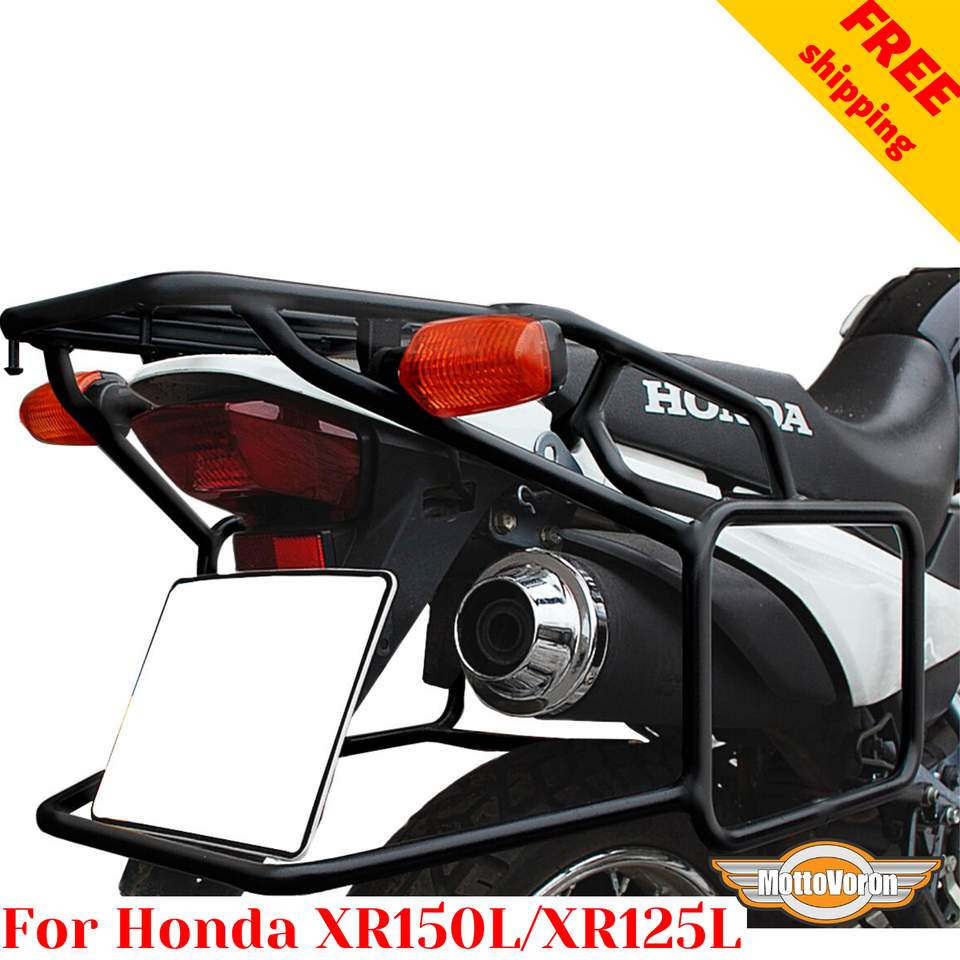 For Honda XR150L Luggage rack system XR 125 pannier rack for soft bags ...