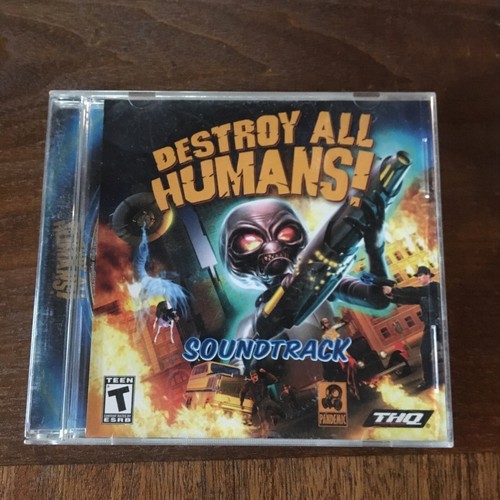 SUPER RARE! - DESTROY ALL HUMANS! - Video Game Soundtrack - CD - VG ...