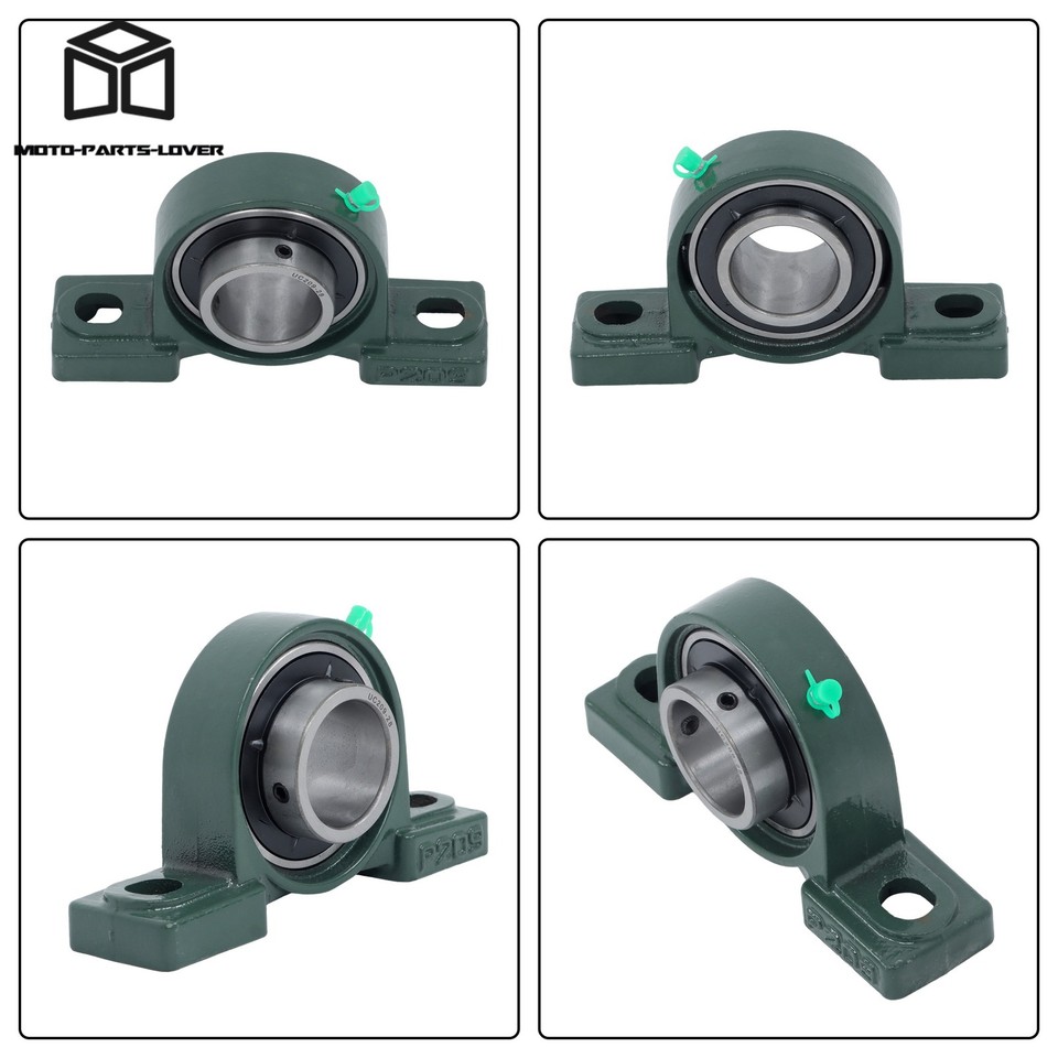 UCP209-28 Pillow Block Bearing 2-Bolt Self-Aligning 1-3/4" Bore Solid ...