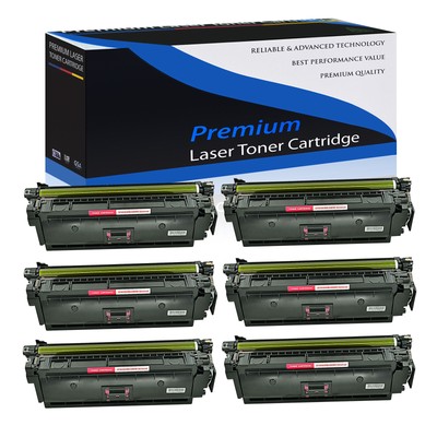 6 Magenta CF363X 508X Toner for HP LaserJet M553dn M577dn M553x M552dn ...