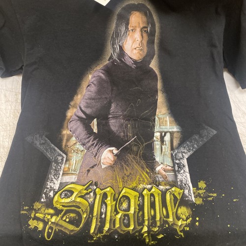 Vintage Harry Potter Movie Promo TShirt Professor Snape Size Medium | eBay