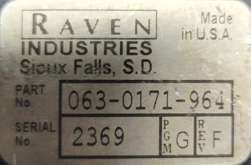 Raven SCS Sidekick Console (P/N: 1-063-0171-964) | eBay