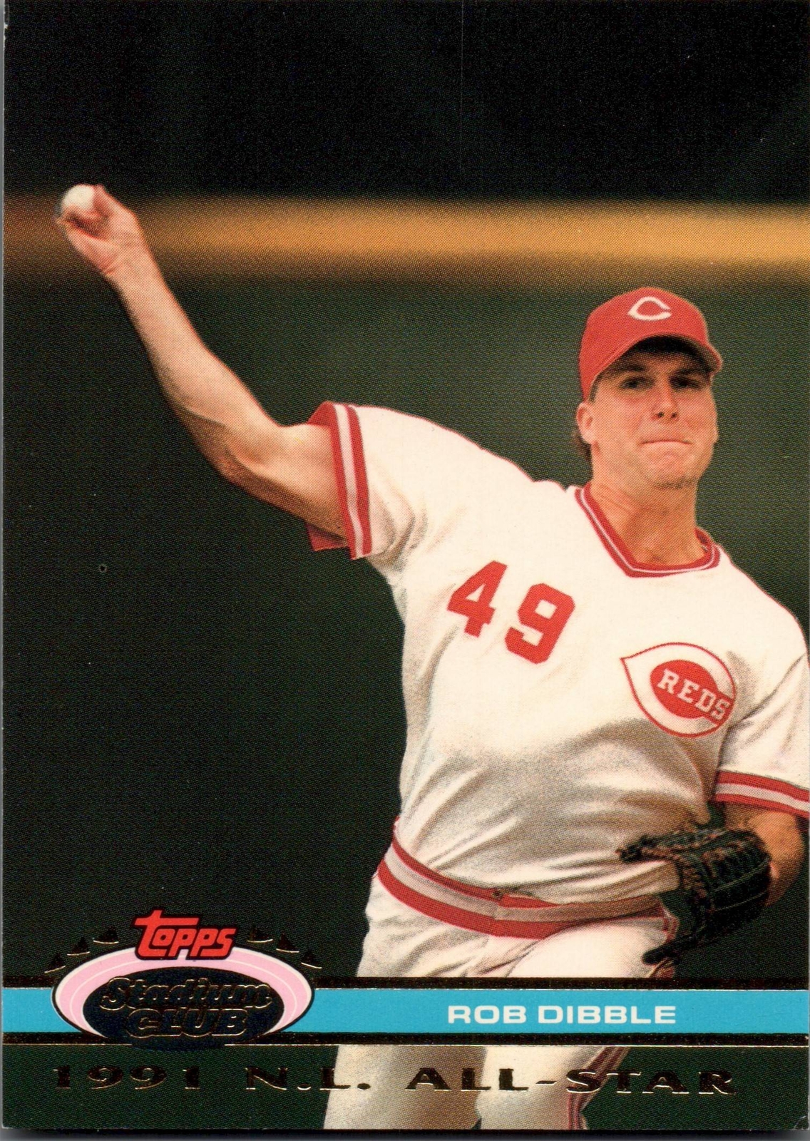 1992 Stadium Club Dome #36 Rob Dibble Cincinnati Reds | eBay