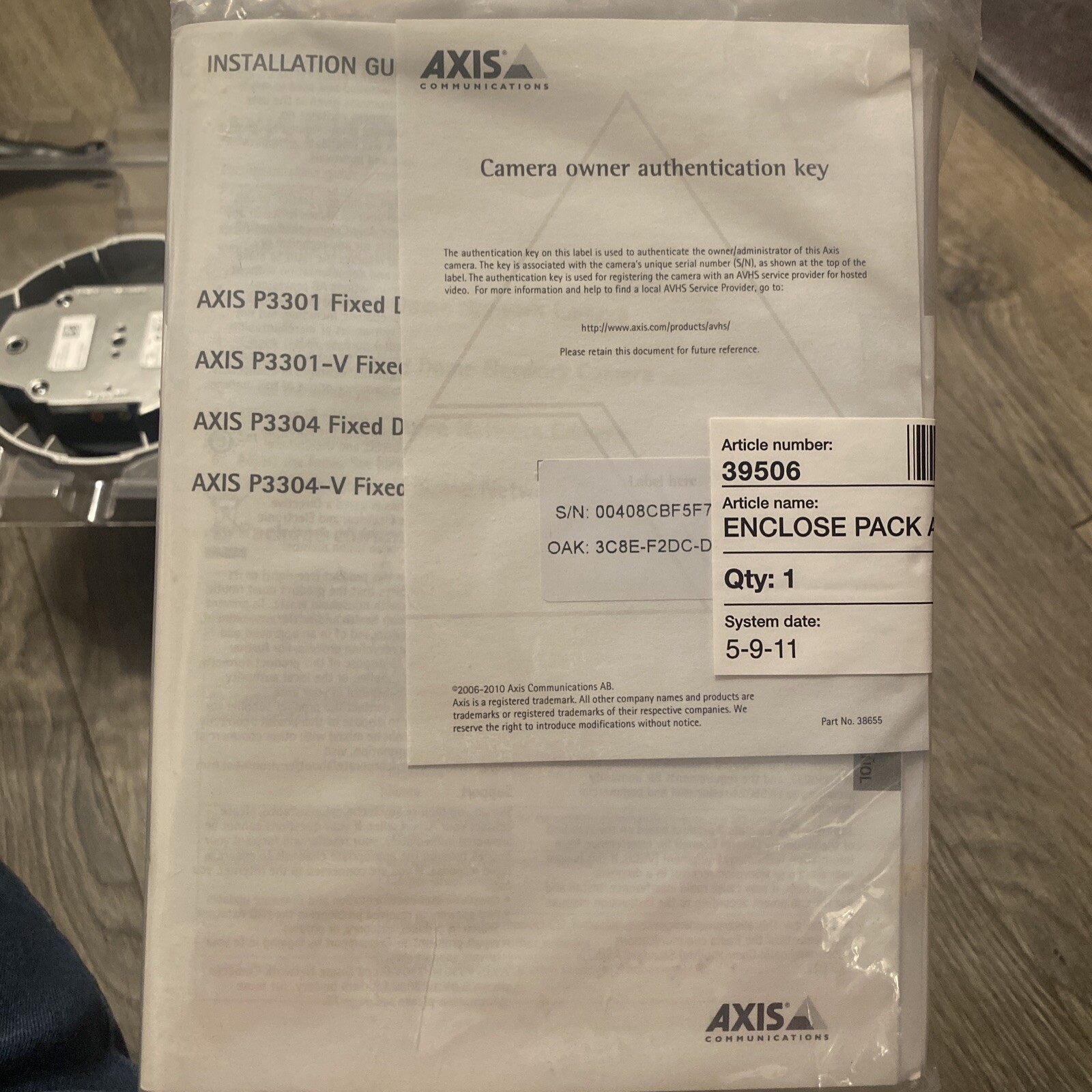 Axis+Communications+P3304-V+Security+Network+Camera+-+- for sale online ...