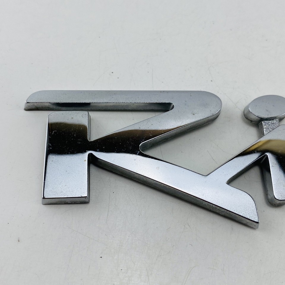 06 07 08 09 10 11 Kia Rio Emblem Logo Letters Badge Trunk Rear Chrome ...