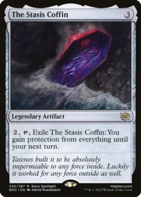 THE STASIS COFFIN mtg NM-M The Brothers War 1 Rare | eBay