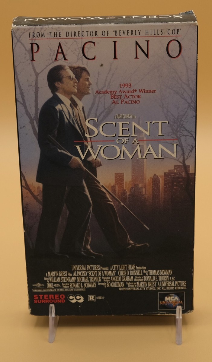 Scent of a Woman (VHS 1993) Al Pacino, Chris O'Donnell, James Rebhorn ...