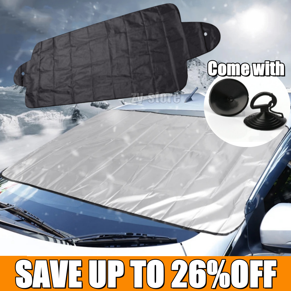 2X Windscreen Cover Car Window Screen Frost Ice Large Snow Dust ...