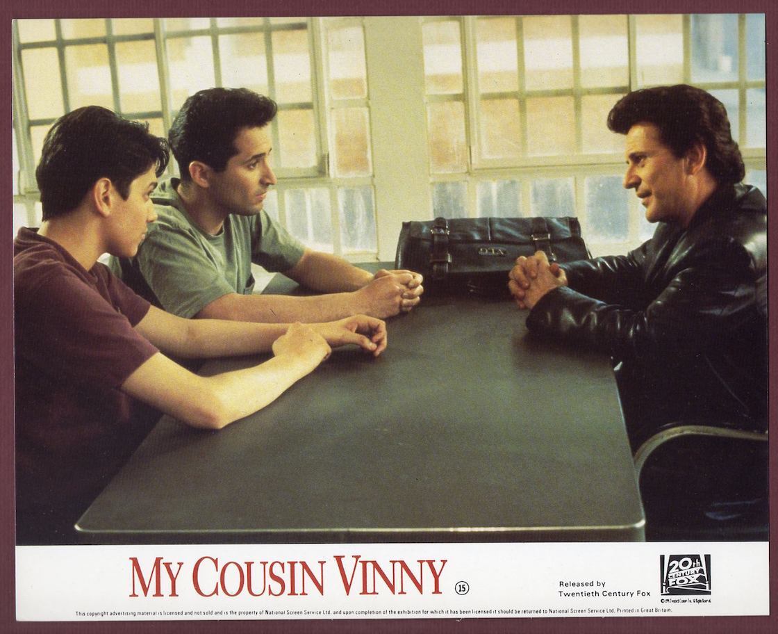 Ralph Macchio Mitchell Whitfield JOE PESCI lawyer MY COUSIN VINNY Orig ...