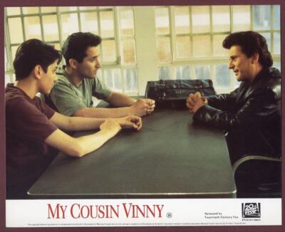Ralph Macchio Mitchell Whitfield JOE PESCI lawyer MY COUSIN VINNY Orig ...