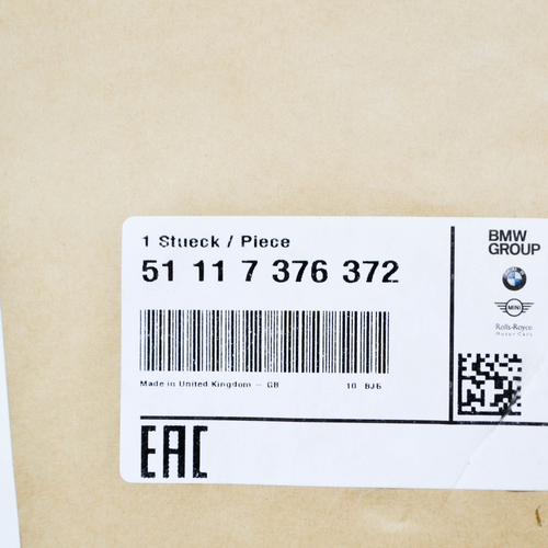 NEW MINI F54 FRONT RIGHT BUMPER FOG LIGHT GRILL TRIM 51117376372 ...