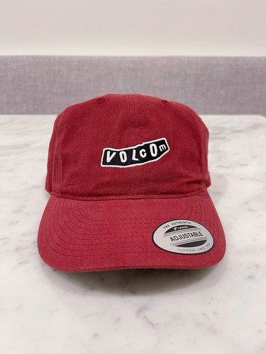 Authentic New Volcom Adjustable Metal Buckle Strap Red Burgundy ...