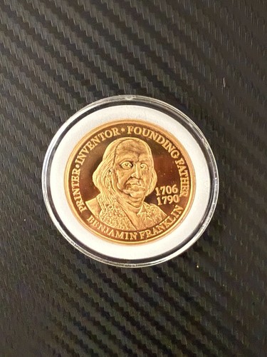 Benjamin Franklin Commemorative Collectible Coin | eBay