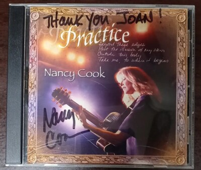 Practice by Nancy Cook (CD, 2003, Ten Mile Music) MINT & Autographed ...