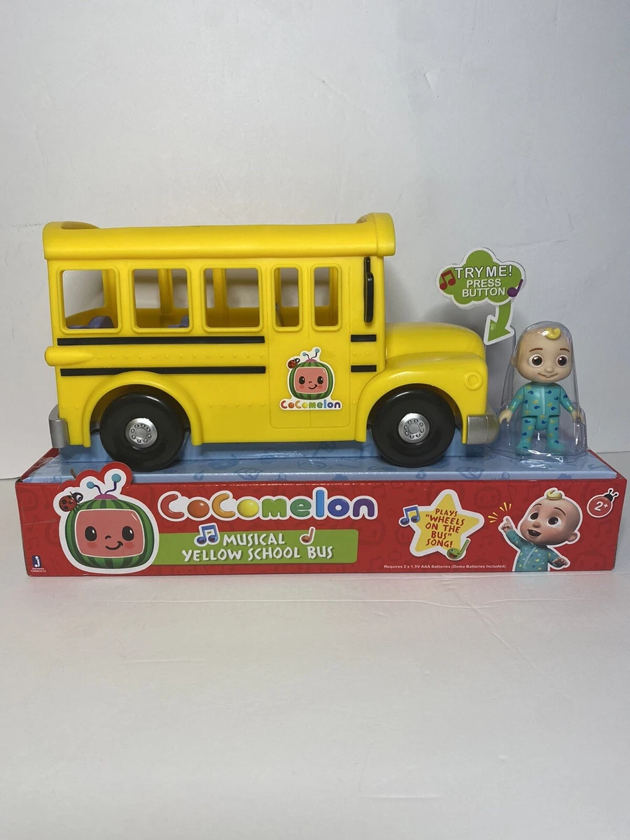 Cocomelon Musical Yellow School Bus, cocomelon jouet Cocomelon Musical Yellow School Bus, cocomelon jouet
