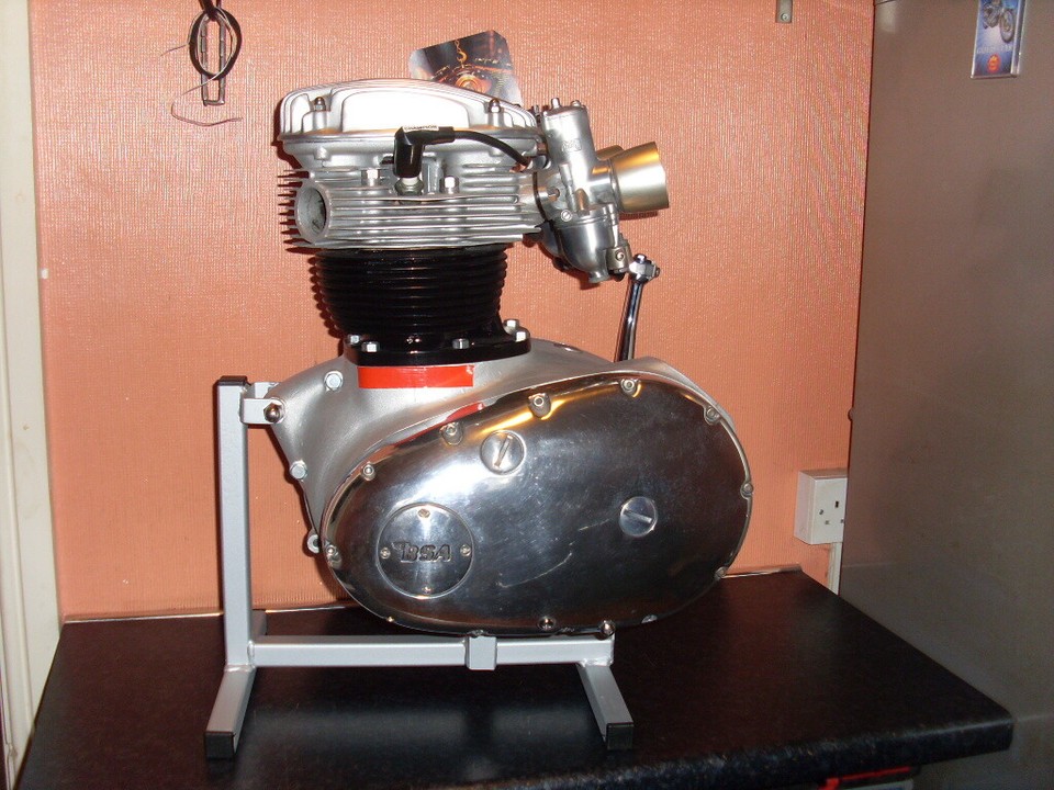 bsa a65 a50 thunderbolt engine stand | eBay