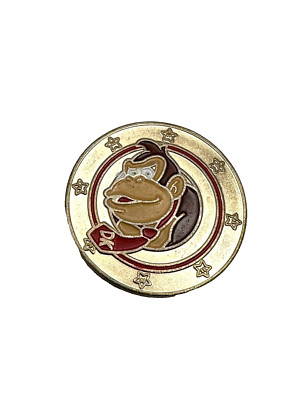 Nintendo Super Mario Character "Donkey Kong" Golden Token Coin | eBay
