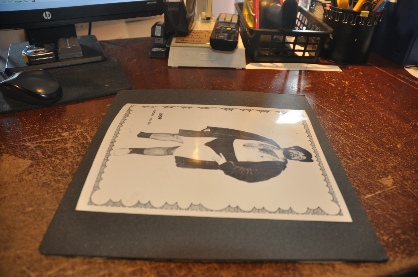 Mighty Igor 1970 wrestling lutte quebec grand prix original photo nwa ...