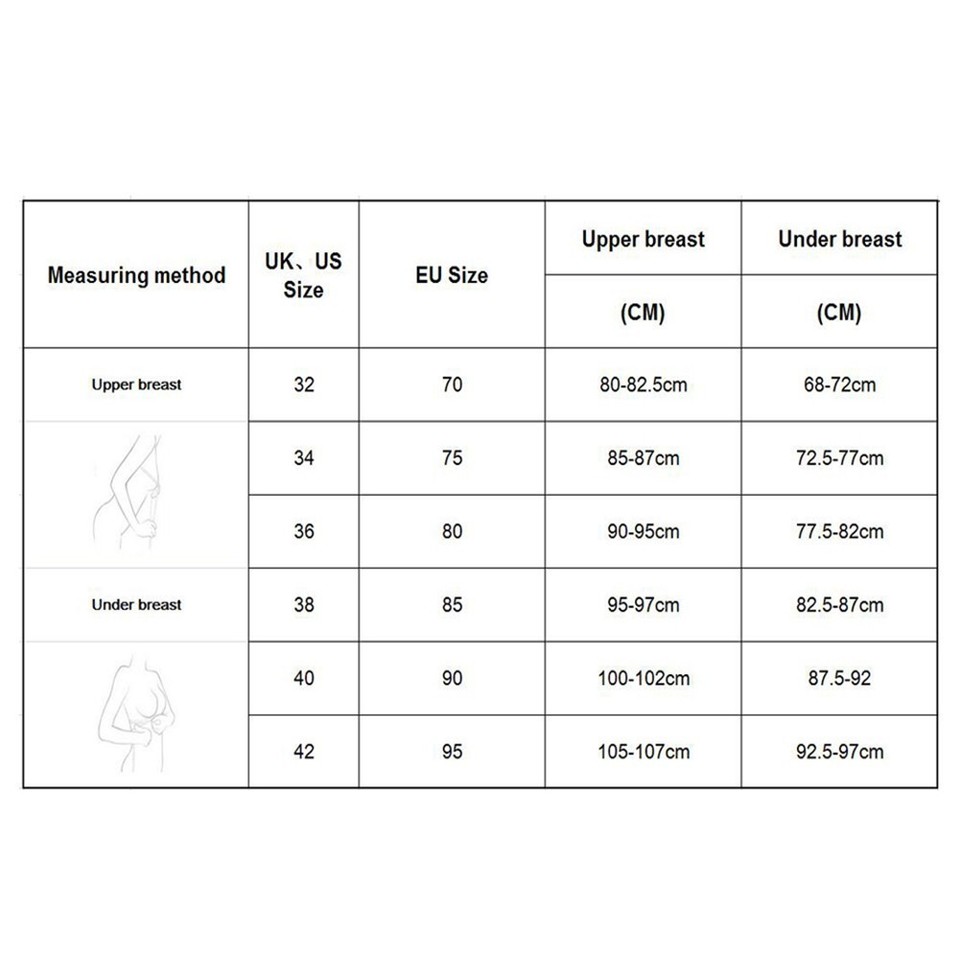 Invisible Transparent Bra Ultra-Thin Strappy See Through for Women Push ...