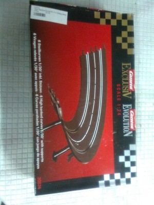 1/32 - 1/24 SCALE CARRERA HIGH BANKED CURVES WITH SUPPORTS X 6 | eBay ...