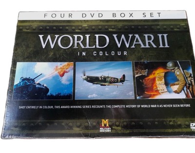 Four DVD Box Set ,World War II In Colour, By Millitary History | eBay UK