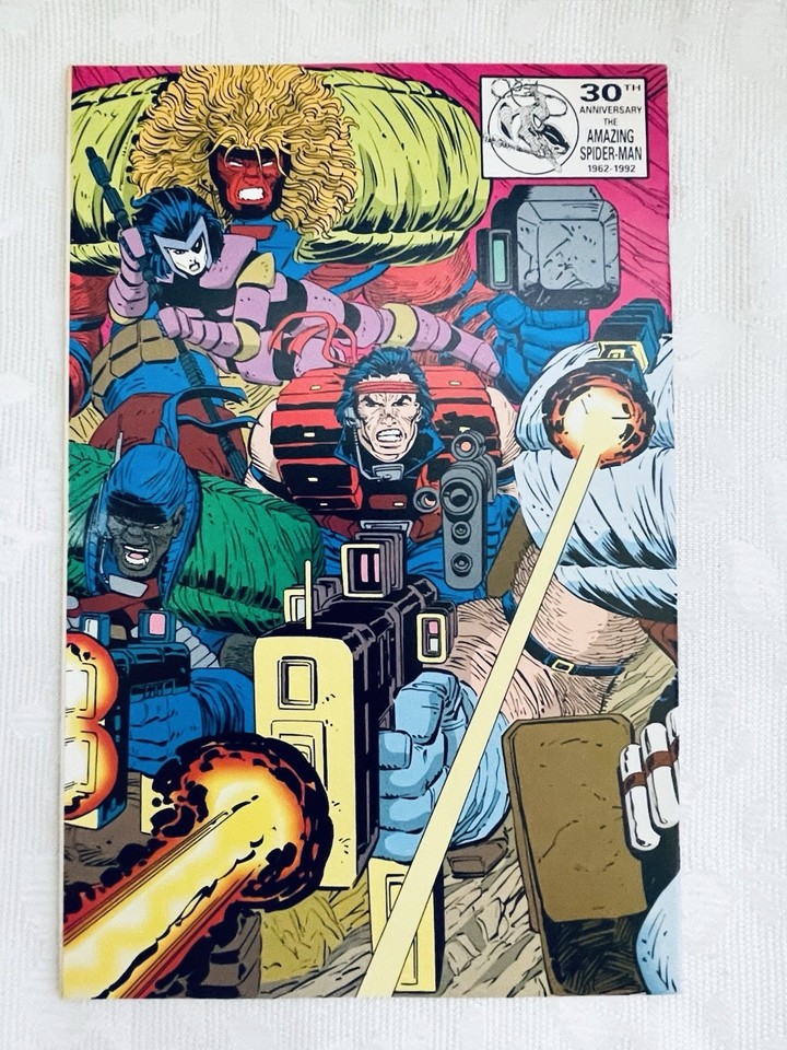 Marvel Comics Cable Blood & Metal #1 Wrap-Around Cover 1992 | eBay