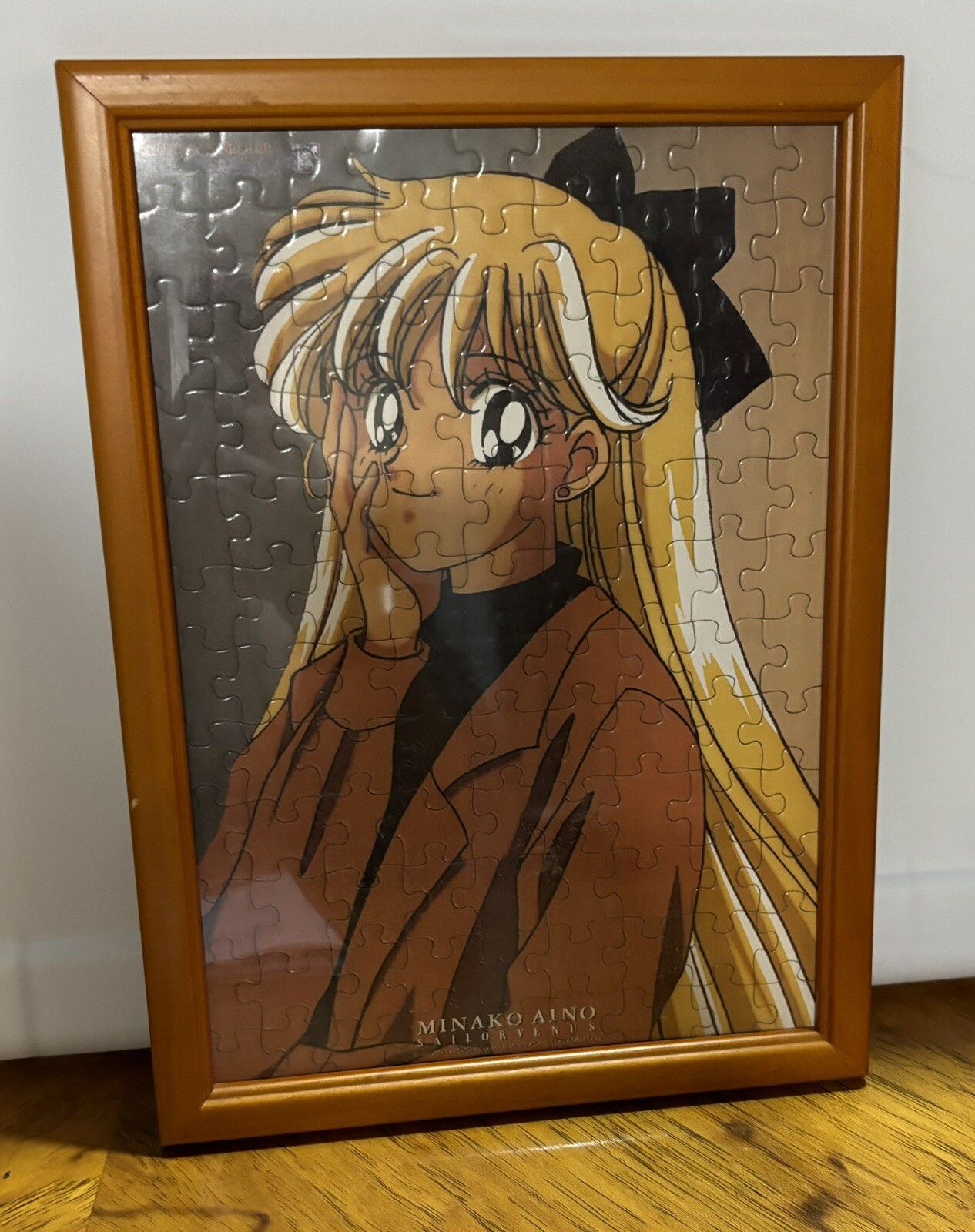 Framed Vintage Sailor Moon Sailor Venus Jigsaw Puzzle Aino Minako | eBay