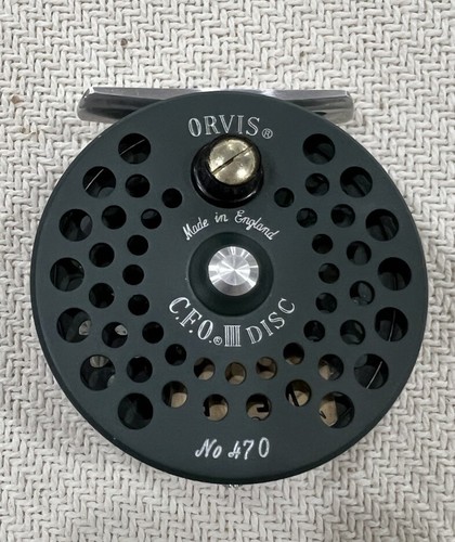 Orvis CFO III Disc Fly Fishing Reel Leather Case Limited Edition No 470 ...
