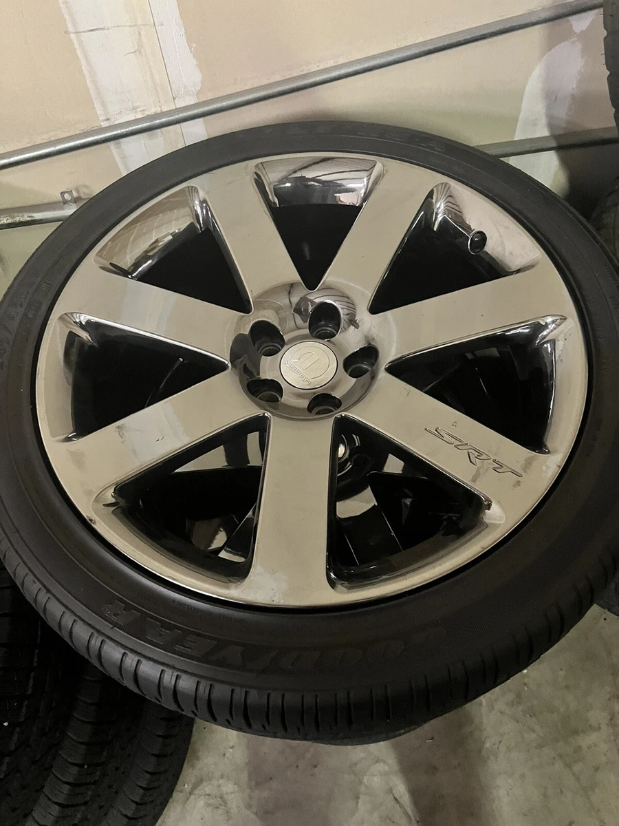 Black Chrome Srt Wheels