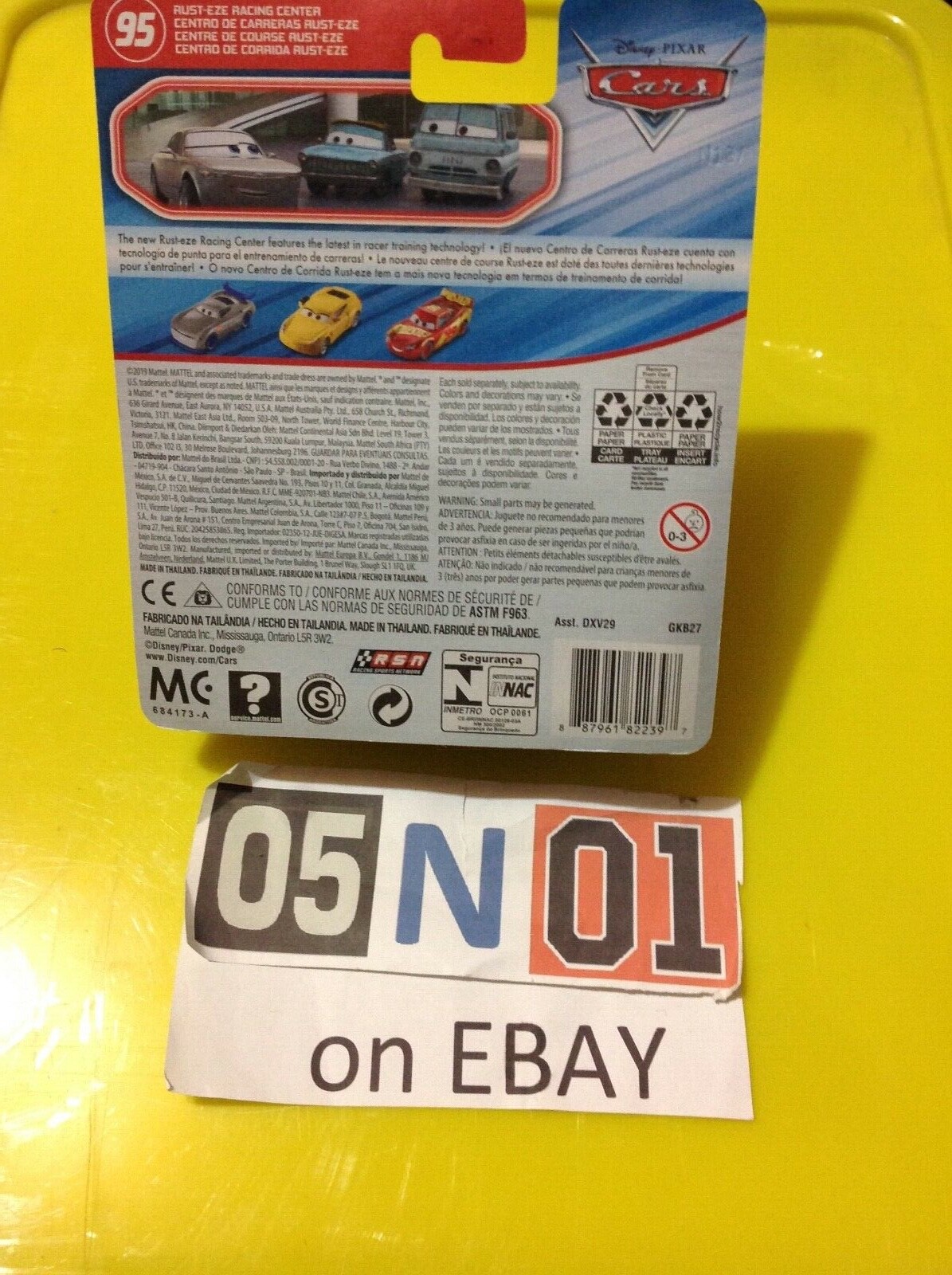 Disney Pixar Cars - Jae Jay #94 Rust Eze Racing Centre Official Diecast ...