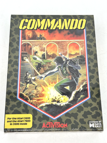 Commando Atari 2600 / 7800 Activision Brand New SEALED | eBay
