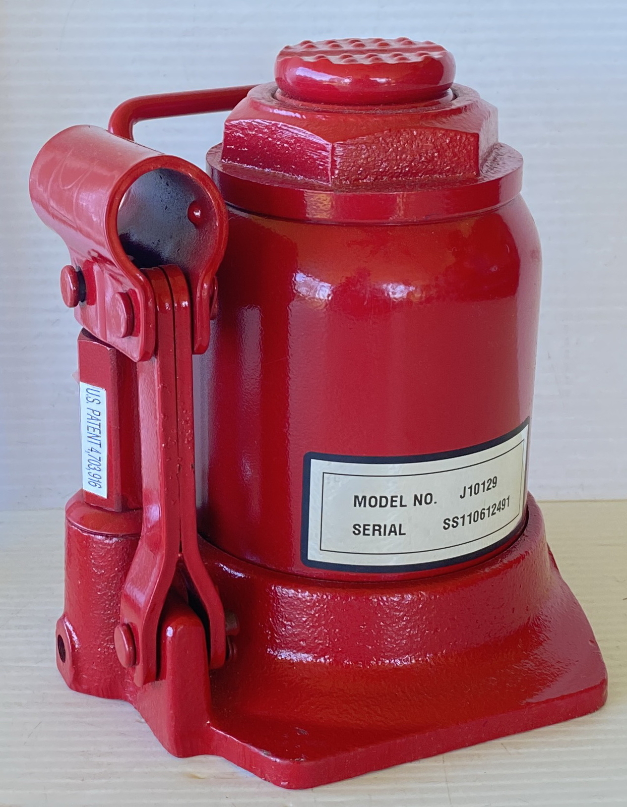 BVA J10129 12 Ton Compact Hydraulic Jack NEW - Picture 2 of 3