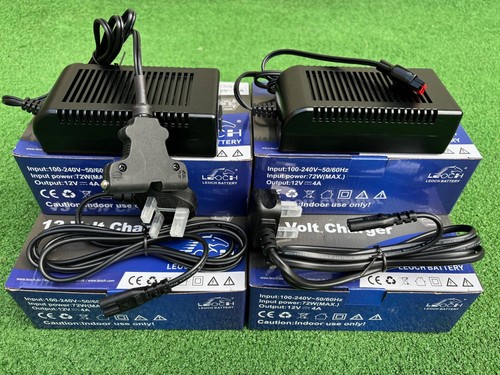 ELECTRIC GOLF TROLLEY BATTERY CHARGER FOR POWAKADDY MOTOCADDY HILL ...