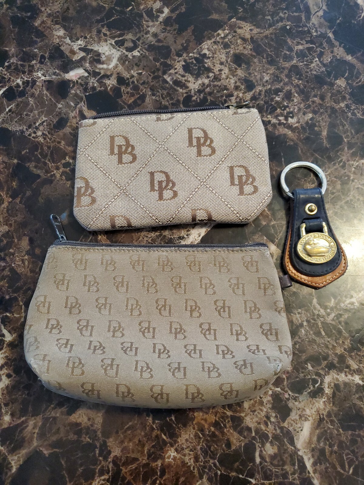 Donny And Brooke Pouch Bag And Key Chain - Gem