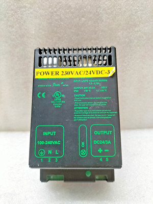 MURR ELEKTRONIK MPS3-23024 POWER SUPPLY 85051 24VDC-3A | eBay
