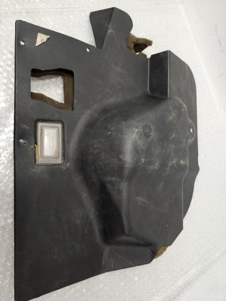 84-89 C4 Corvette Lower Dash Hush Panel & Light RIGHT Passenger Side ...