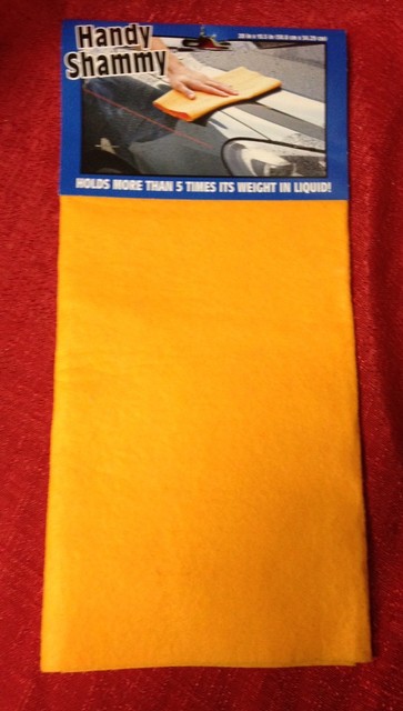 Handy Shammy Reusable Super Absorbent Cloth Towel to Dry Car Truck ...