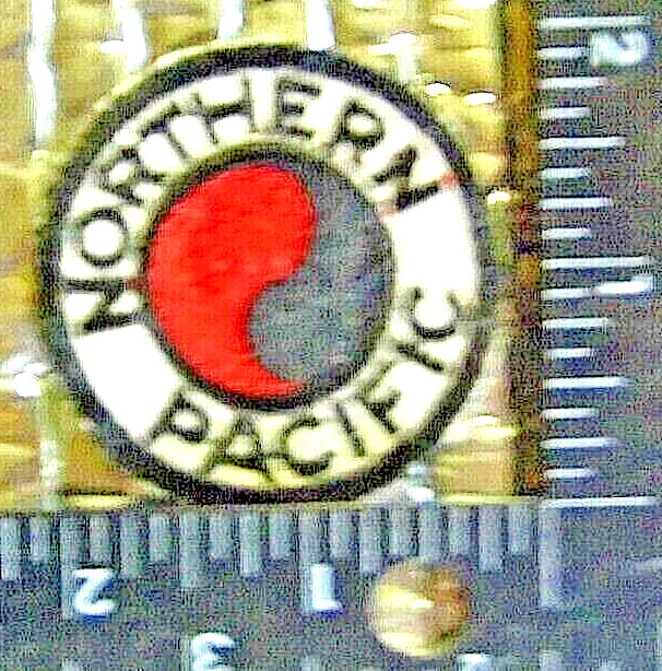 Vintage Patch Northern Pacific Railroad FREE SHIPPING - Gem