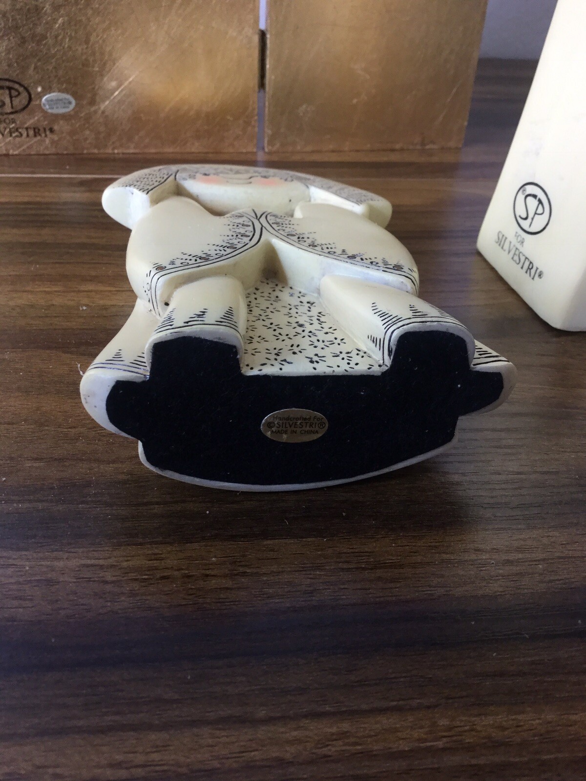 Vtg 4 Nativity Scene Figurine Handcrafted SP for Silvestri Intaglio ...