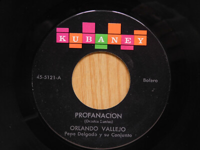 Orlando Vallejo latin 45 Misericordia bw Profanacion on Kubaney | eBay