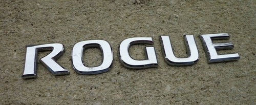 Nissan Rogue emblem letters badge trunk rear logo symbol OEM Genuine Original | eBay