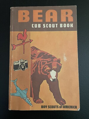 Boy Scouts of America - 1981 Vintage Bear Cub Scout Book w/Parent's ...