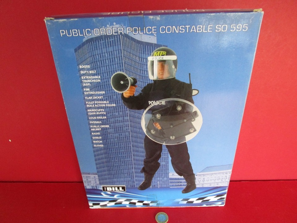 Benjamin Toys The Bill Public Order PC Police Figure Unopened Set | eBay UK