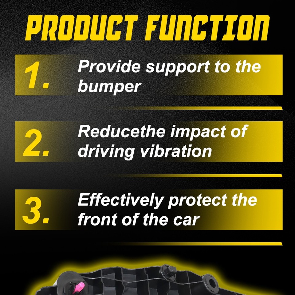 For 2021-25 Toyota Sienna Left+Right Front Bumper Support Brackets ...