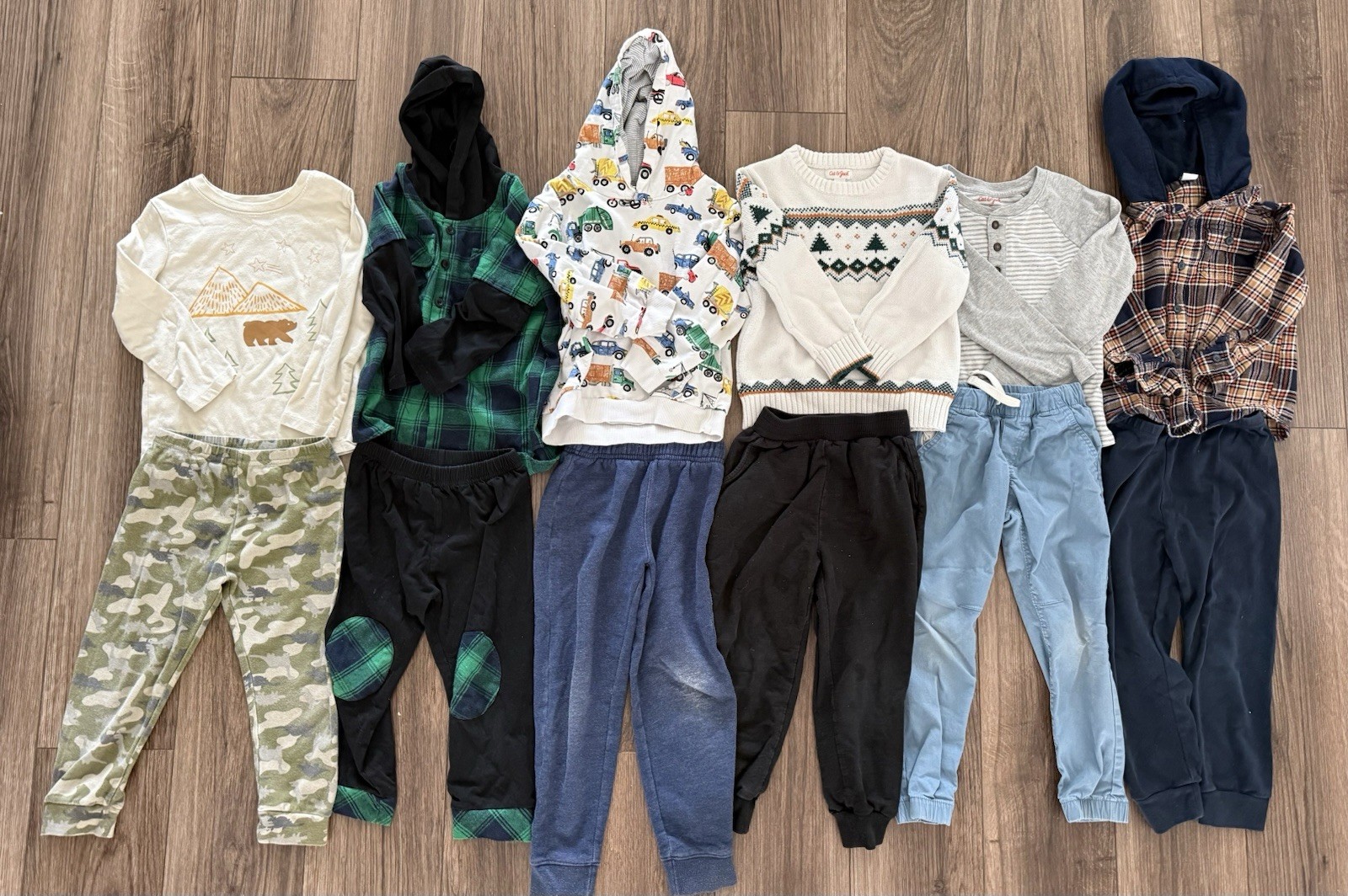 Boys 5T Fall/Winter Clothing Bundle (Lot of 12) Cat & Jack + Old Navy ...